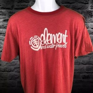 Element | Shirts | Vintage Element Tee Shirt Red Mens Large | Poshmark